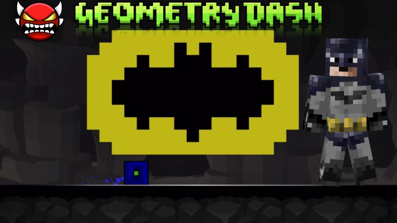 Geometry Dash Batman Level - YouTube