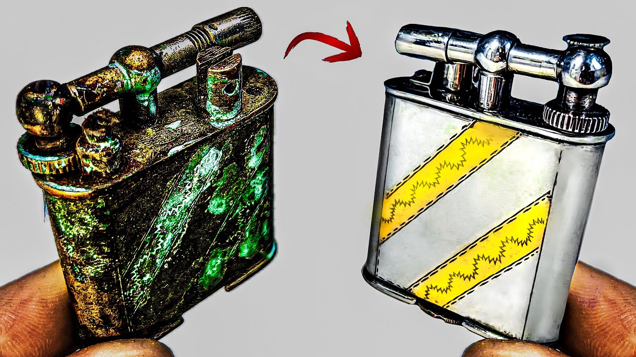 Restoring a Rare 1926 French Lighter – You’ll Want One of These! - YouTube