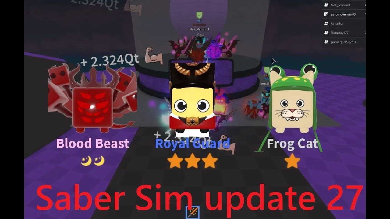 *NEW* Saber Simulator Update 27 - YouTube