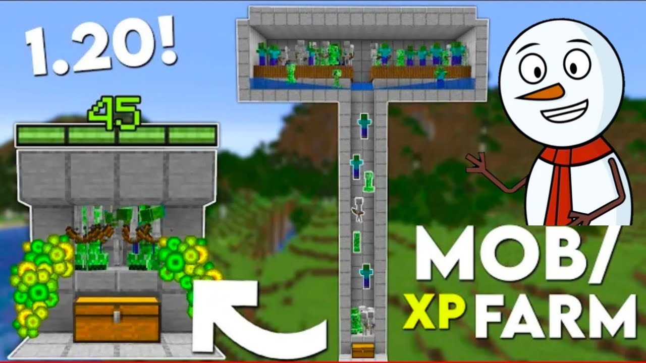 [Minecraft] Making New XP Farm in Minecraft | So Many Xp gain in 5 min ...