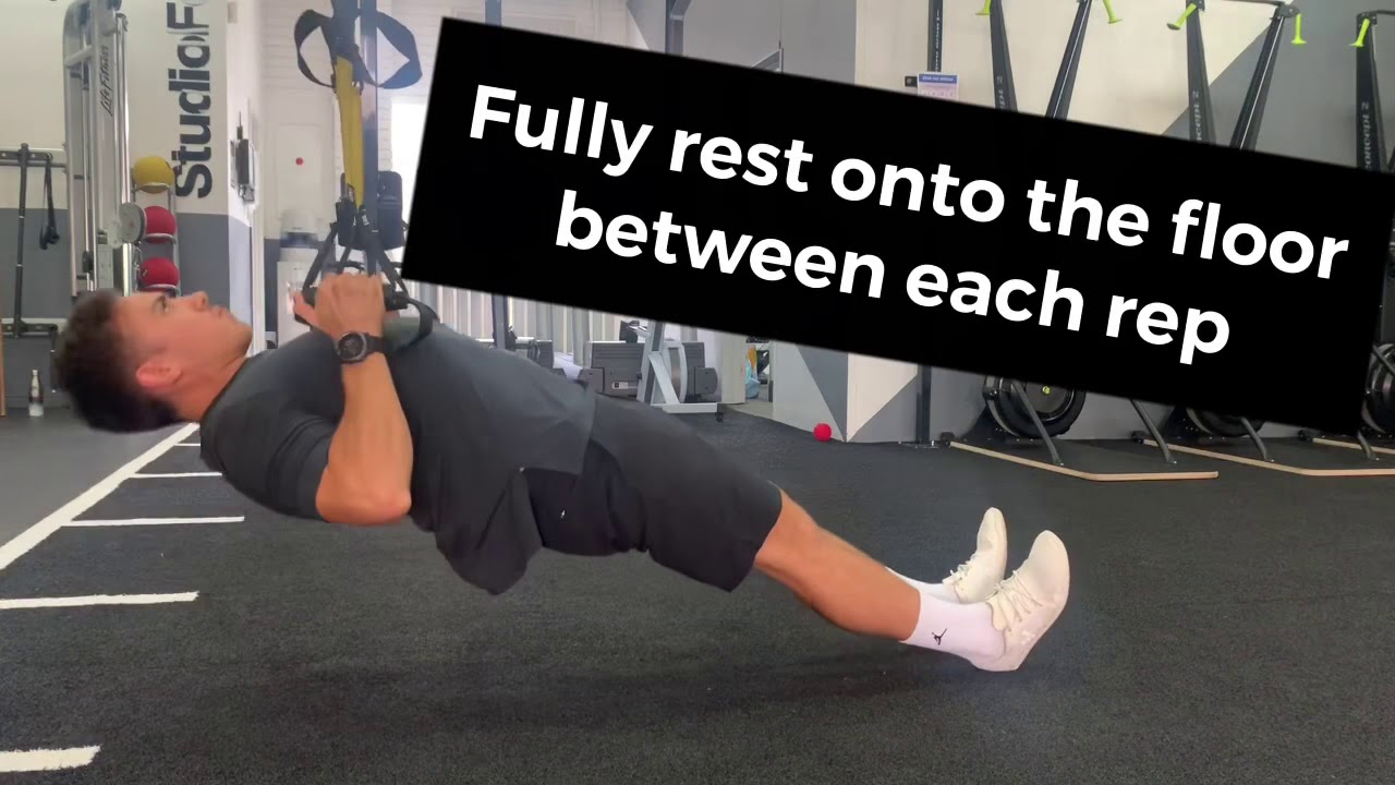 TRX Floor Row - YouTube