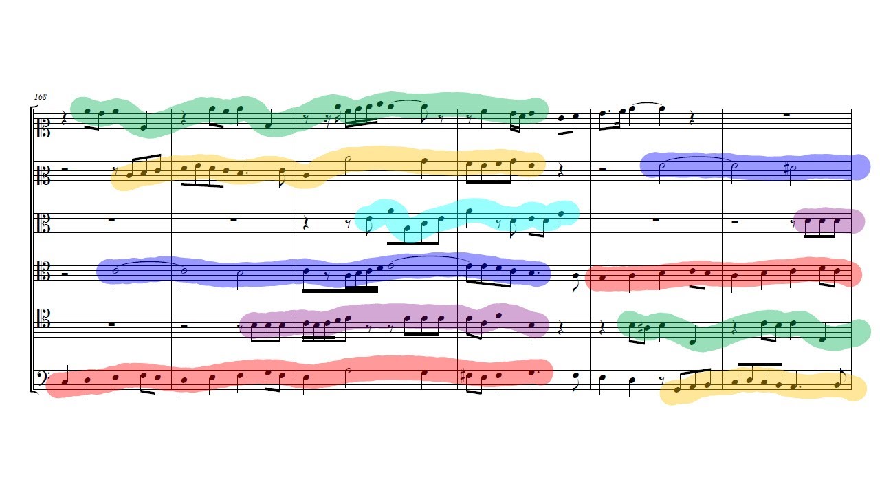 SEXTUPLE FUGUE 6重フーガ - YouTube