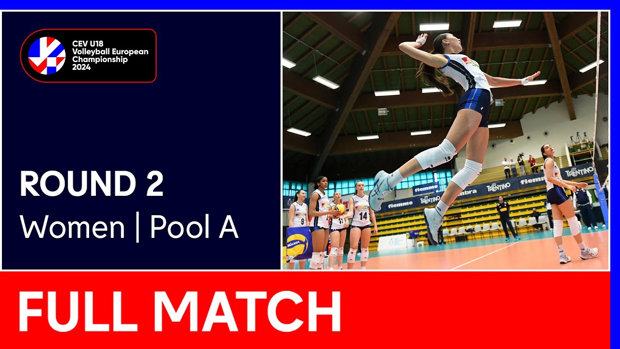 Full Match | Italy vs. Kosovo | CEV U18 Volleyball European Championship 2024 - YouTube