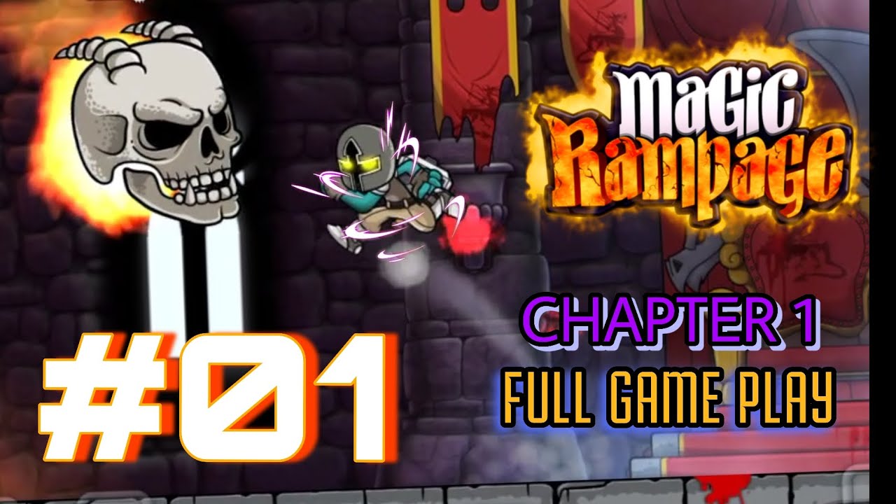 MAGIC RAMPAGE chapter 01 full gameplay with boss fight - YouTube