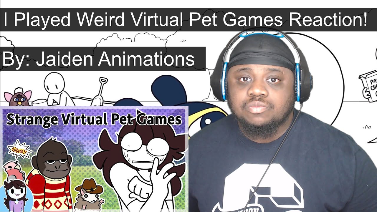 Gamer Reacts To "I Played Weird Virtual Pet Games" By Jaiden Animations ...
