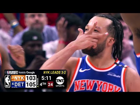 Final 5:11 MUST-SEE ENDING! Game 6 Pistons vs Knicks 🍿 | May 1, 2025