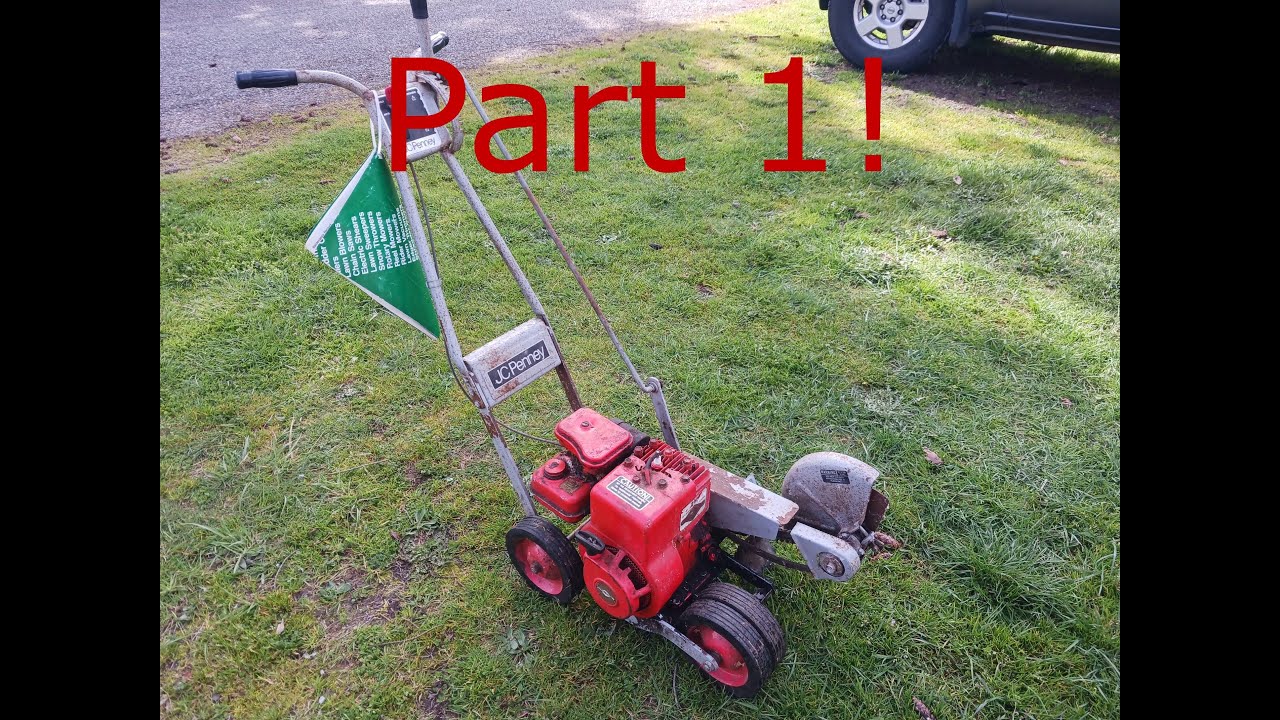 Fixing the Spark - JC Penney Edger Part 1 - YouTube