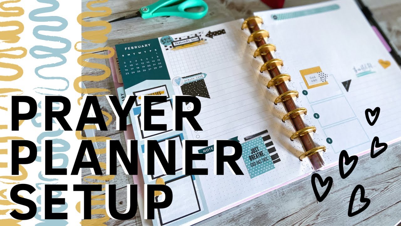 PRAYER PLANNER EXPLAINED AND DECORATED | Happy Planner Monthly Layout ...