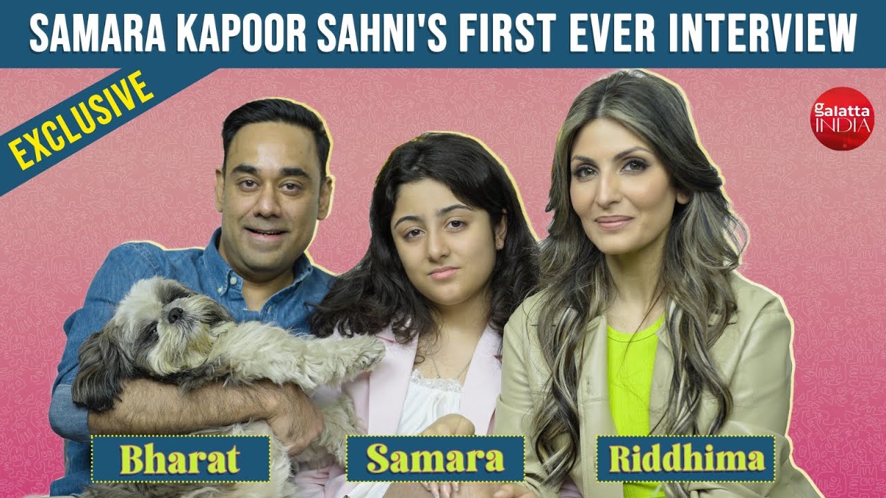 Riddhima Kapoor & Bharat Sahni's daughter Samara Kapoor Sahni's FIRST ...