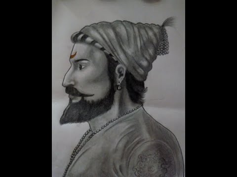 How to draw Chhatrapati Shivaji maharaj - YouTube