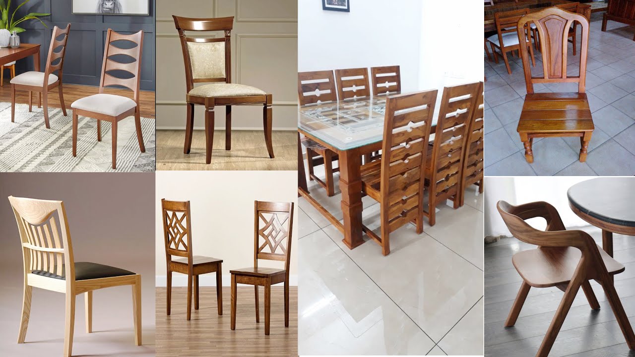 Top 60+ Wooden Chair Designs 2024 | Latest Modern Collection Chair ...