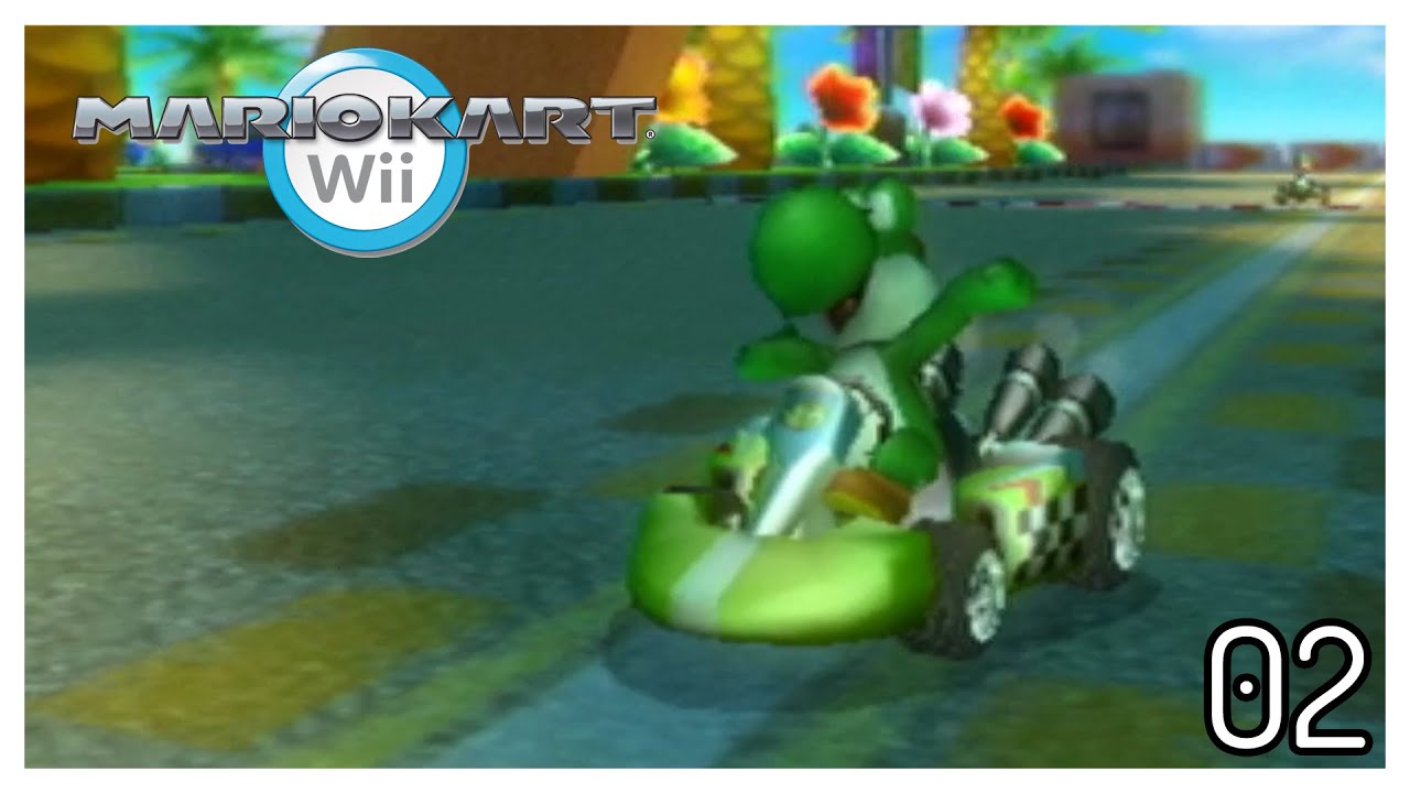 Mario kart Wii Let's Play 2 | Obsession with POW Blocks! - YouTube