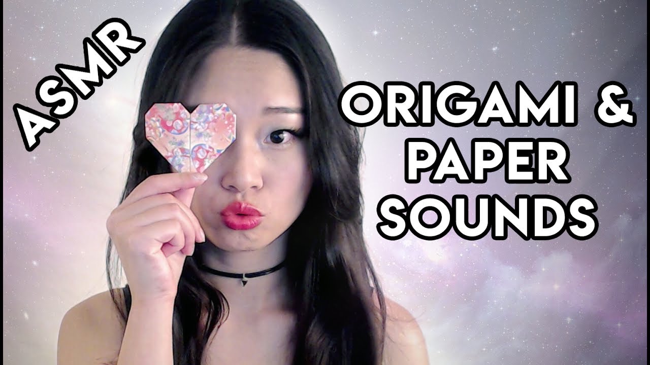 [ASMR] Origami and Paper Sounds - YouTube