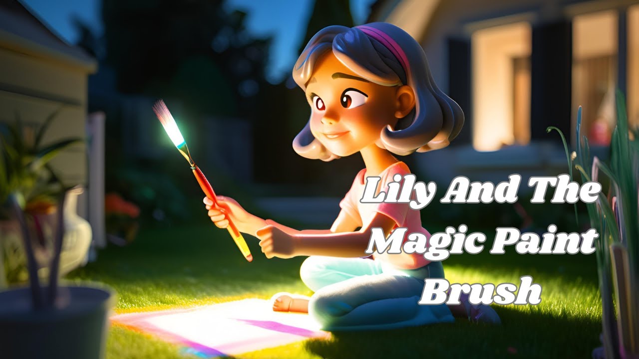 Lily And The Magic Paint Brush | moral story for kids | Doodle Dazzle ...