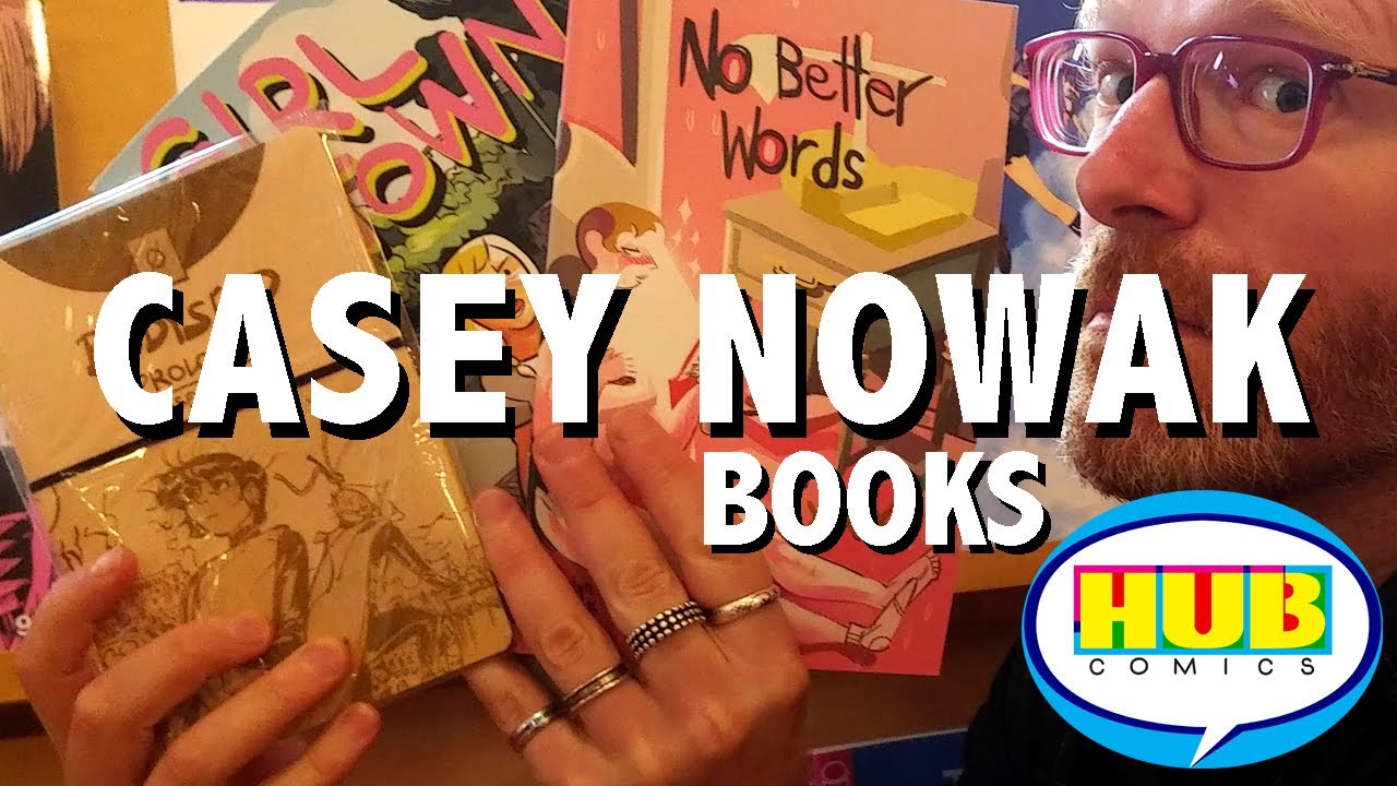 Hub Comics - Ad - 2022-08-24 "Casey Nowak Books" - YouTube