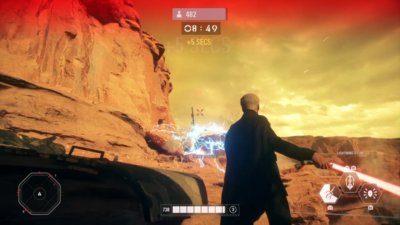 STAR WARS Battle front Count Dooku - YouTube