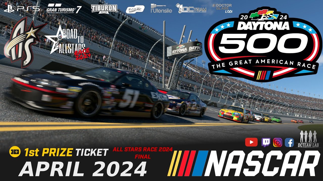 GT7 - NASCAR THE GREAT AMERICAN RACE 2024 OFFICIAL TRAILER - ROAD TO ...