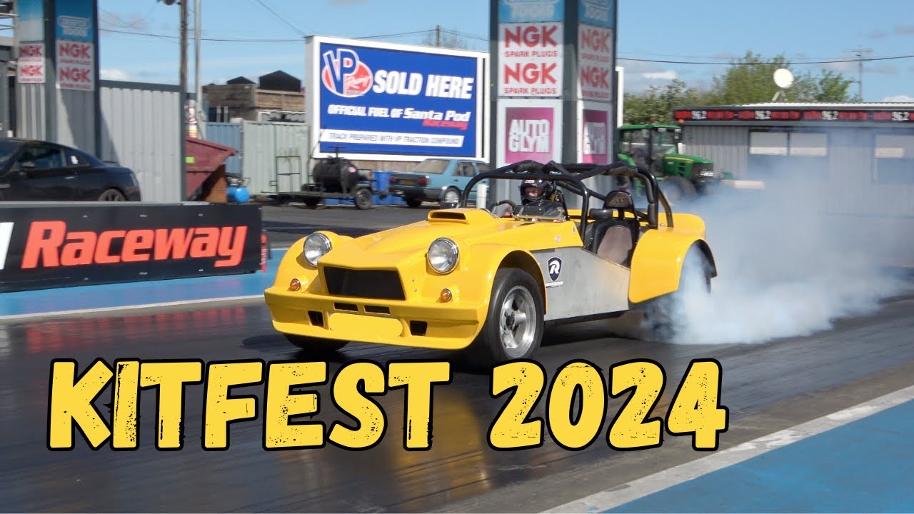 Kit Fest Kit Car Show 2024 Santa Pod Raceway - YouTube