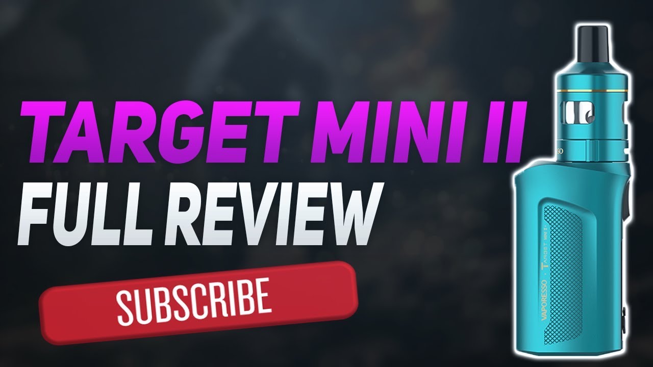 TARGET MINI 2 from VAPORESSO. Check this! FULL REVIEW - YouTube