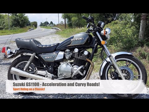 Suzuki GS1100L - Sound, Acceleration, Power and Curvy Roads - Delkevic ...