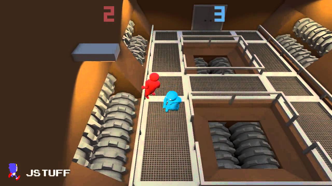 Gang Beast BETA Real Fights 1 - YouTube