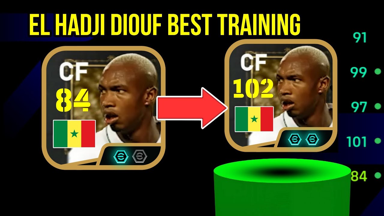 How to train Epic El Hadji Diouf in eFootball 2026 | El Hadji Diouf ...