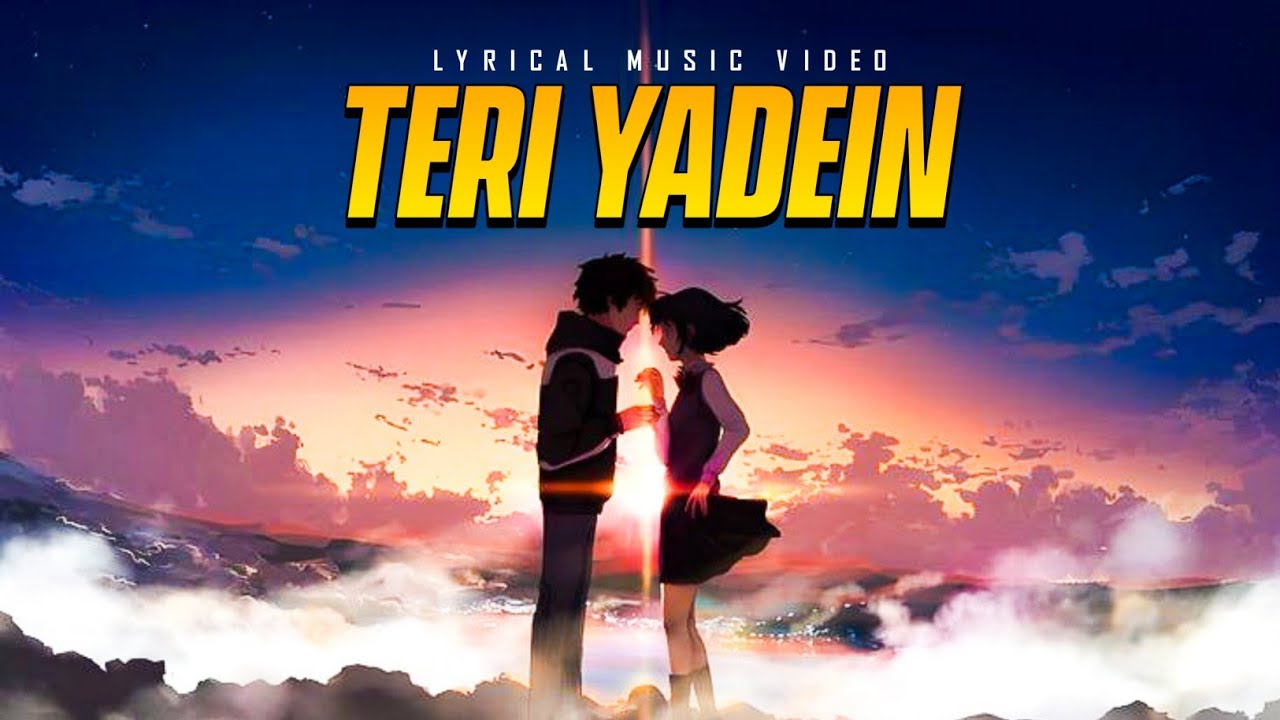 TERI YADEIN - SIYAHI | LYRICAL MUSIC VIDEO | MELODY | DARK LOFI ️ - YouTube
