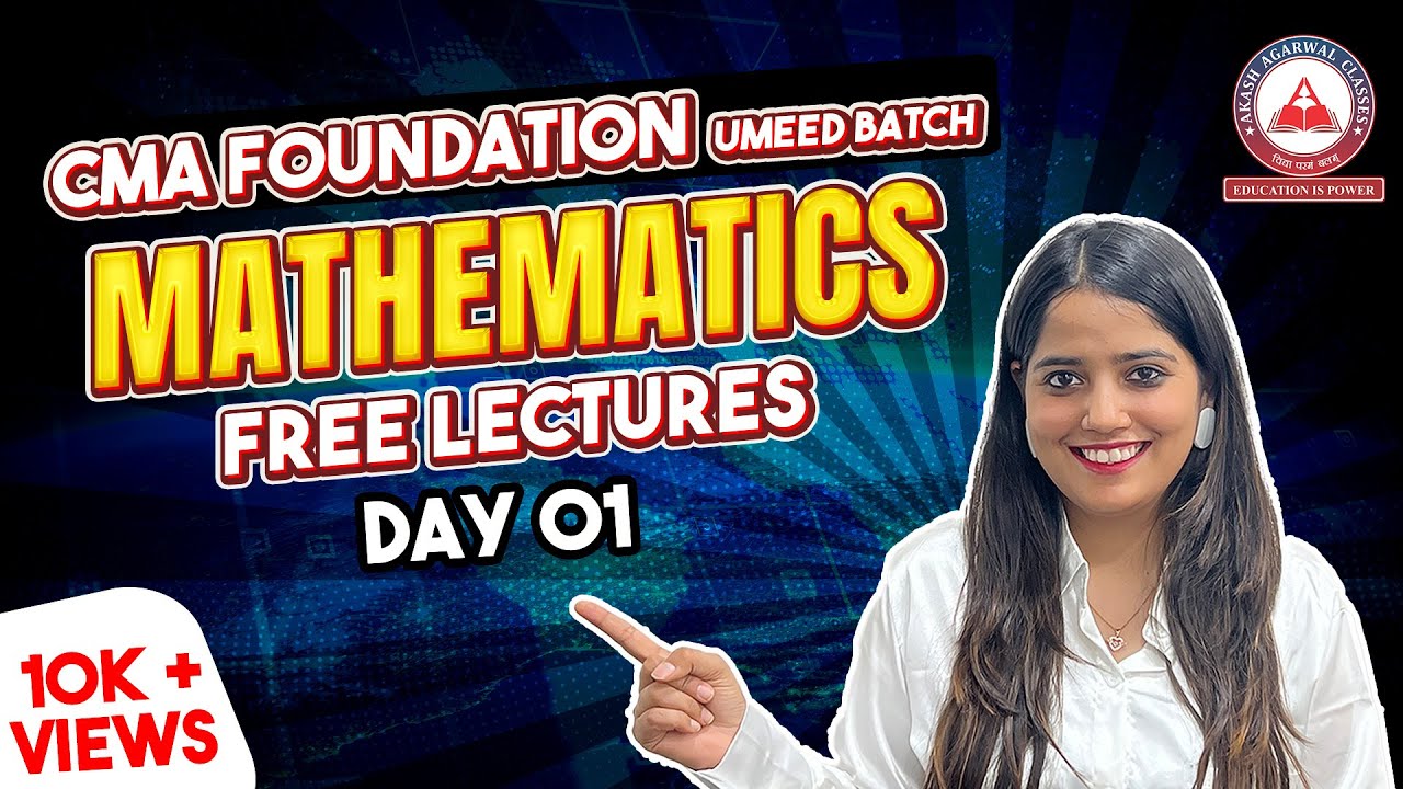 Ratio & Proportion: CMA Foundation Maths Free Lectures | Umeed Batch | AAC - YouTube