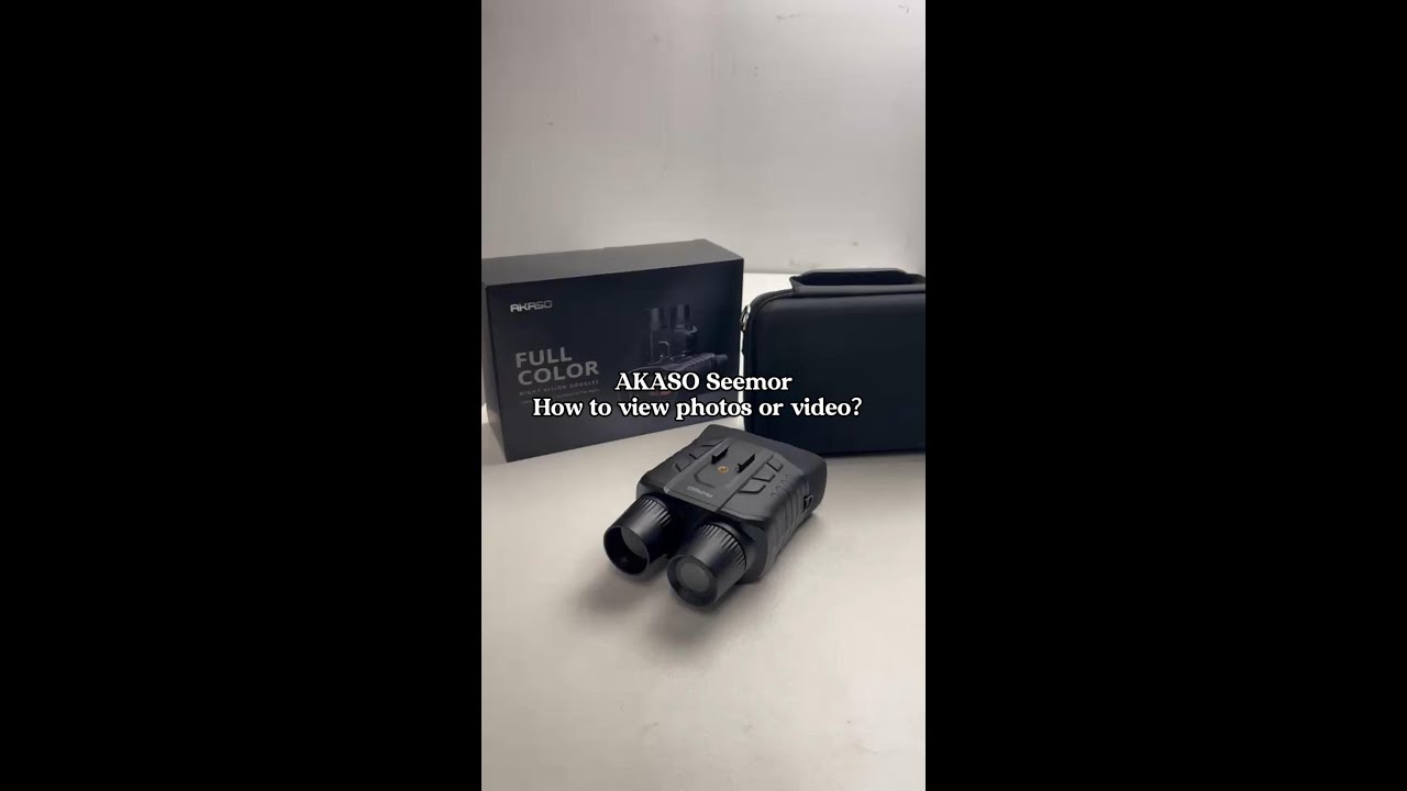 【AKASO Seemor 200 Tutorial】How to View Captured Photos or Videos - YouTube