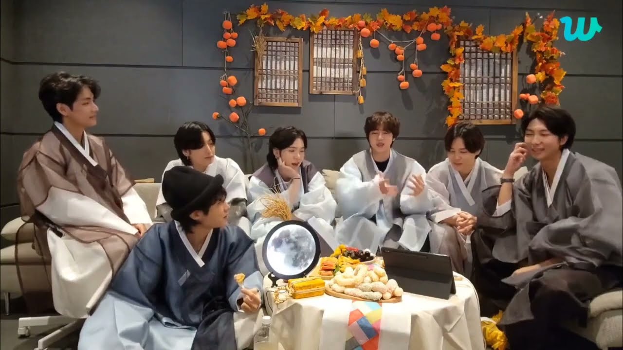 [ENG SUB] BTS OT7 WEVERSE LIVE _ It's Chuseok | 220908 | FULL BTS LIVE ...