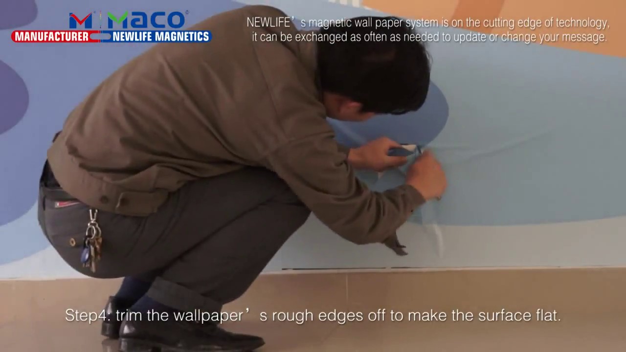Newlife Magnetic wall graphics INO-STEEL - YouTube