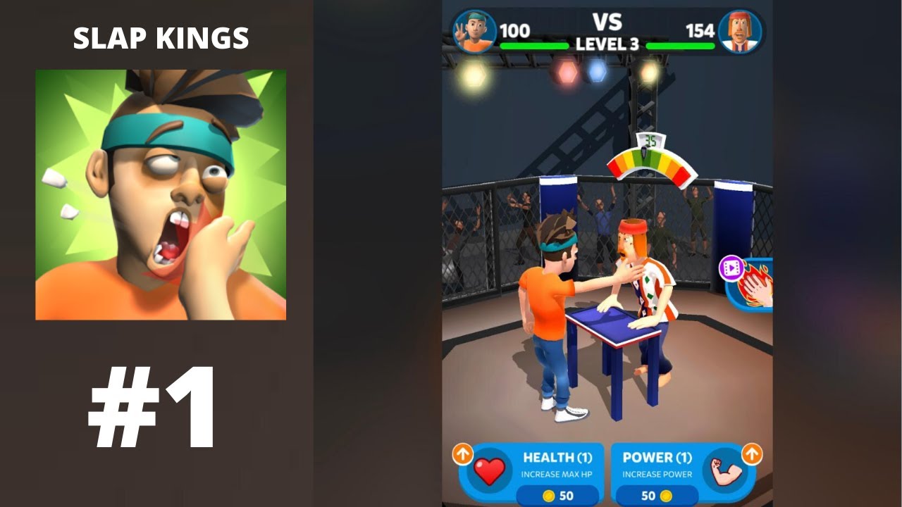 Slap Kings - Gameplay #1 (IOS, Android) - YouTube
