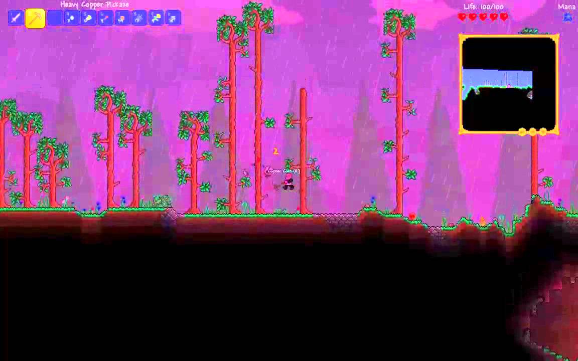 Terraria Ep.2 LEGENDARY CACTUS SWORD!!! w/Mad Zebra - YouTube
