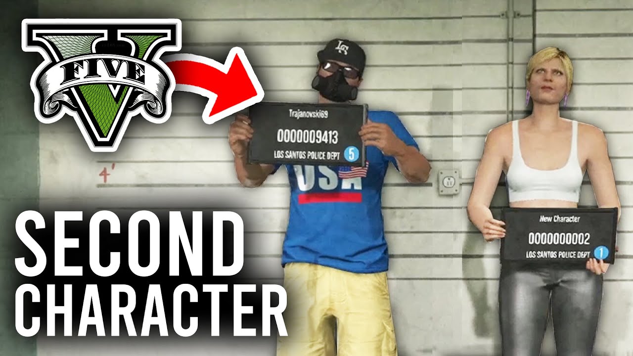 How To Create Second Character In GTA 5 Online - Full Guide - YouTube