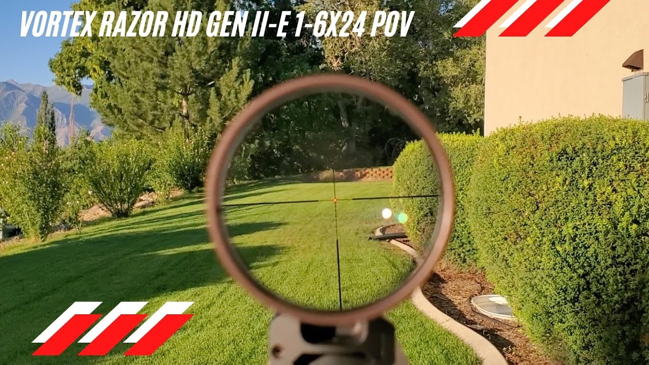 Vortex Razor HD Gen II-E 1-6x24 JM-1 Reticle POV | Vortex Optics - YouTube