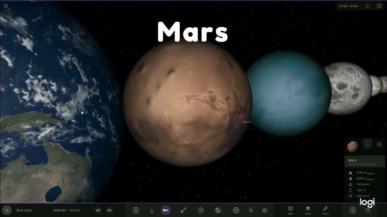 Universe Sandbox Size Comparison - YouTube