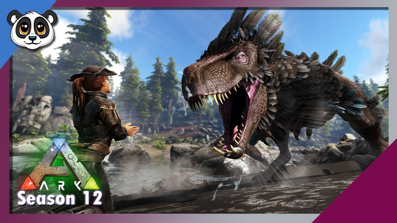 Trying to Tame an Dryptosaurus (Razortooth)! | S12 Ep8 | ARK: The ...