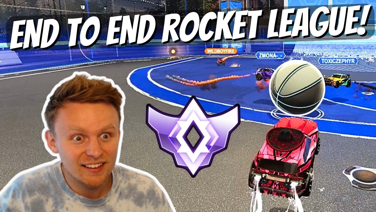 END TO END ROCKET LEAGUE! - Rocket League Hoops Road to SSL #8 - YouTube