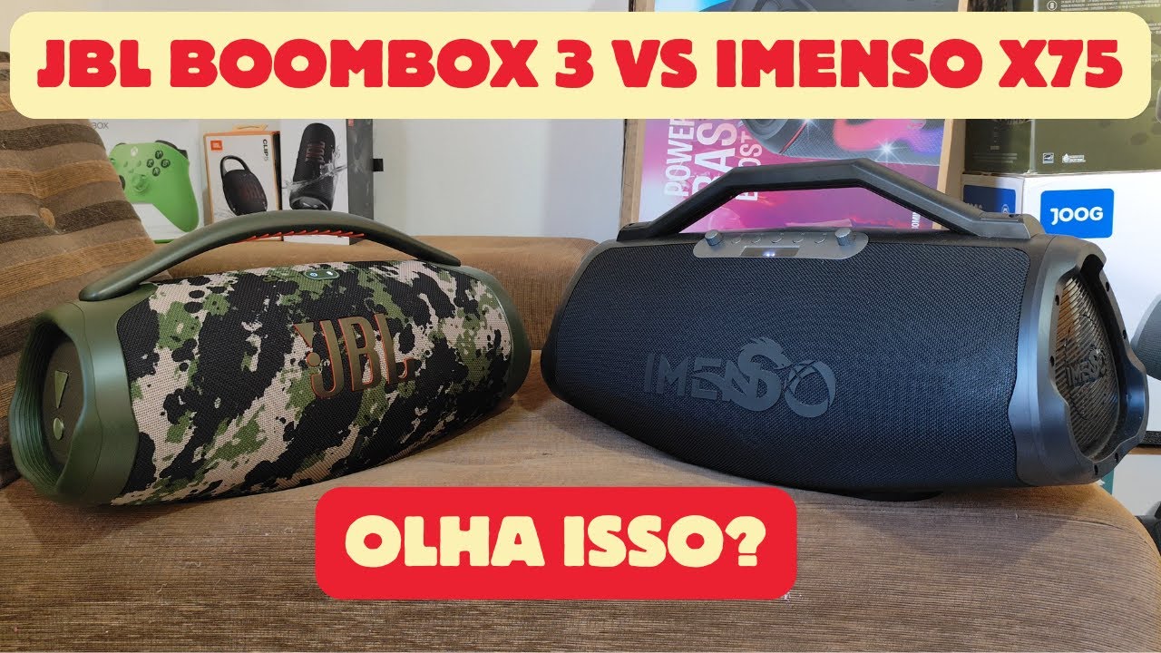JBL BOOMBOX 3 VS IMENSO X75 (XDOBO WOW MAX) - YouTube