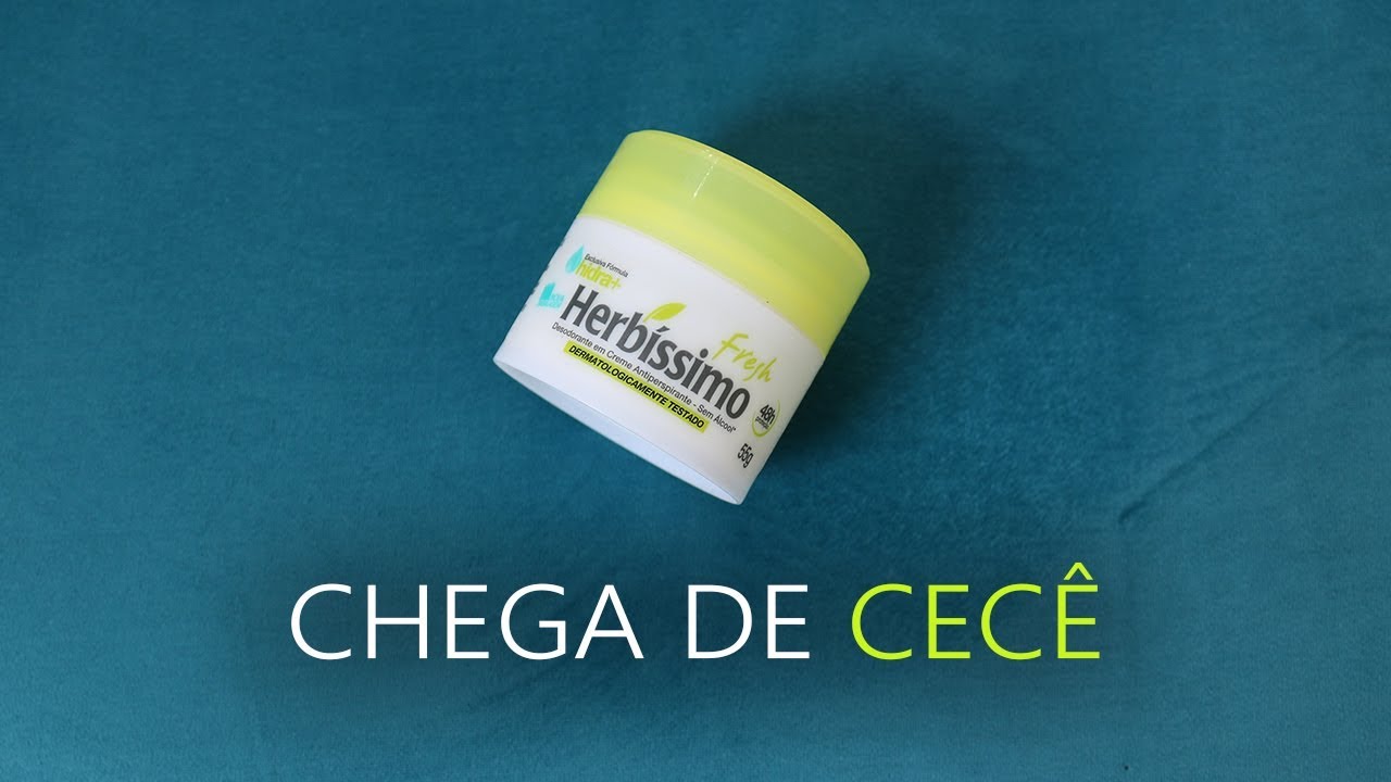 Desodorante que segura o suor e o cecê - YouTube