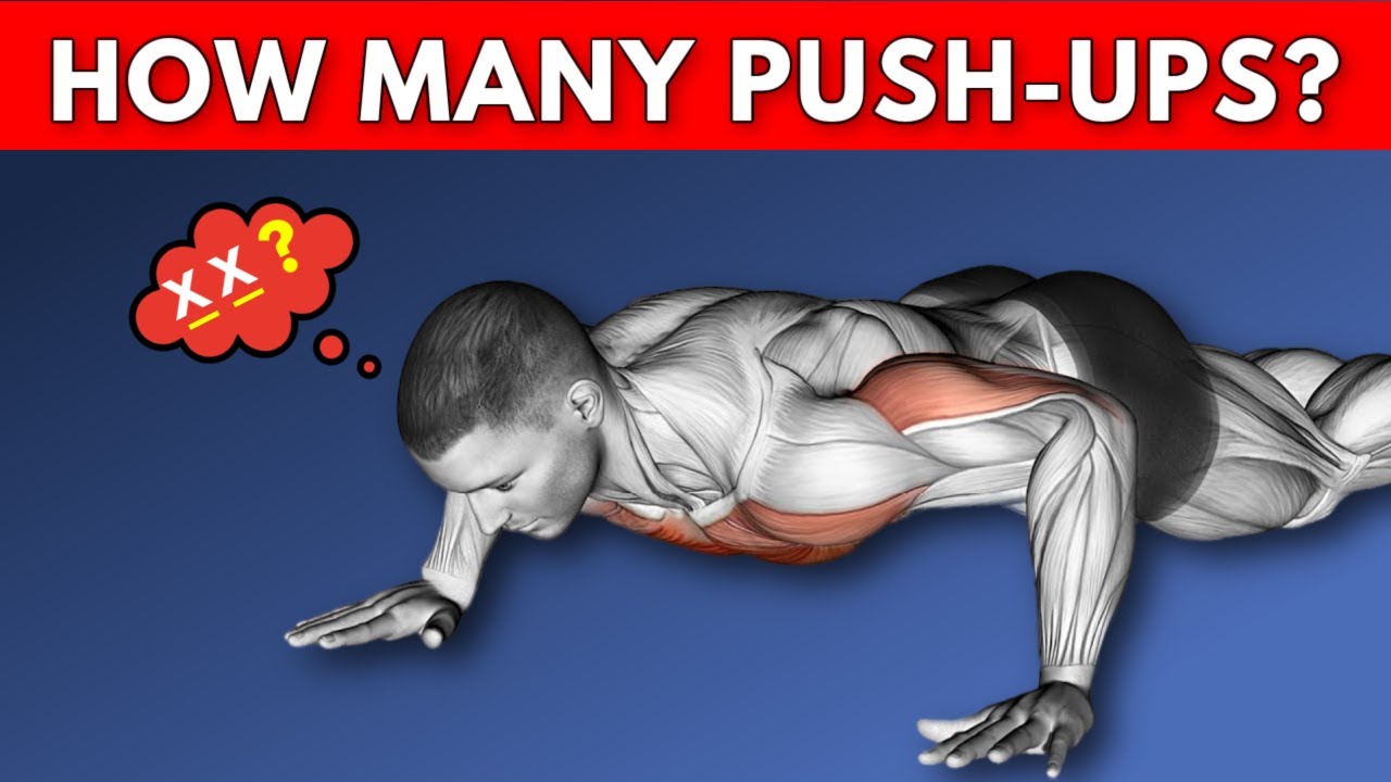 How Many Pushups Should You Do DAILY To Build Muscle FAST? - YouTube