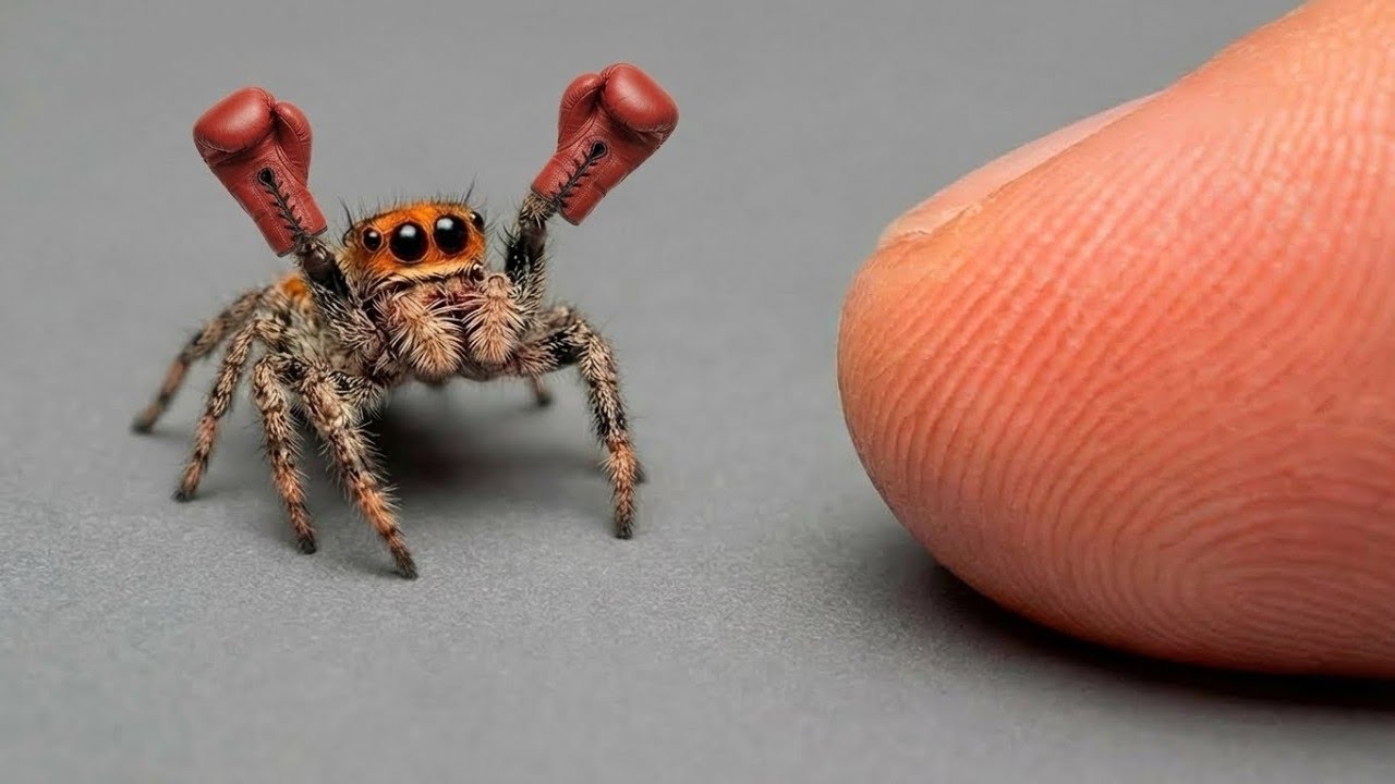 I BEFRIENDED THE SMARTEST SPIDER IN THE WORLD - YouTube