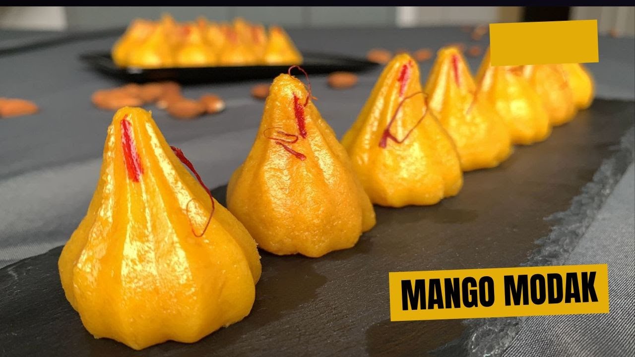 Mango Modak Recipe || Ganesh Chaturthi Special || मैंगौ मोदक रेसिपी ...