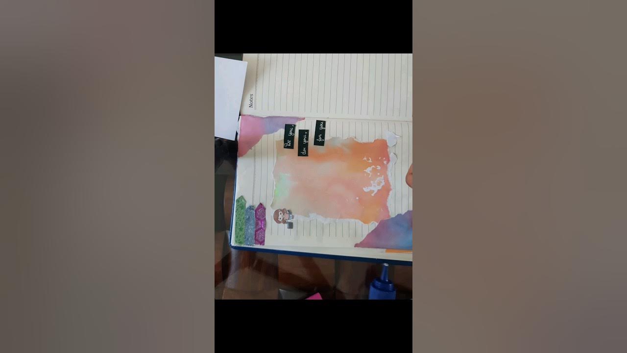 first page decoration ideas#shorts# craft # art# shorts - YouTube