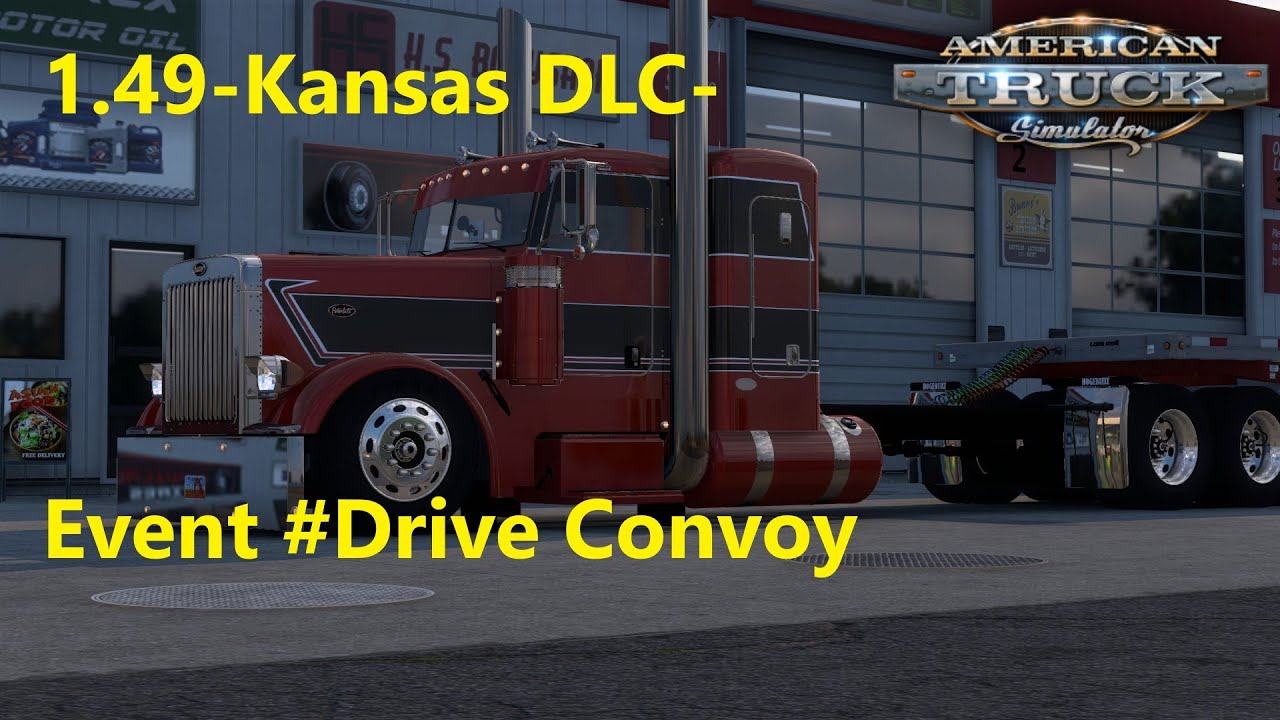 ATS 1.49 | Event Drive Kansas New Map DLC | LIVE-MGS - YouTube