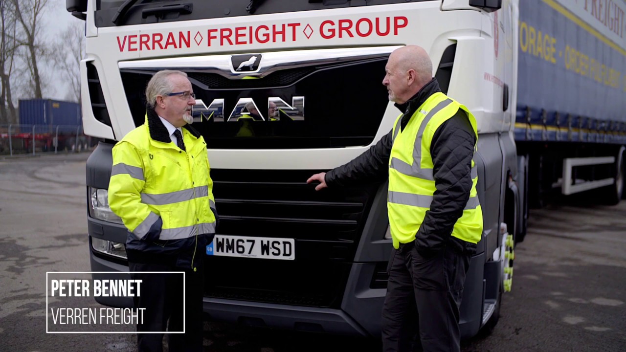 Peter Bennet At Verran Freight Group Ltd talks trucks with MAN - YouTube