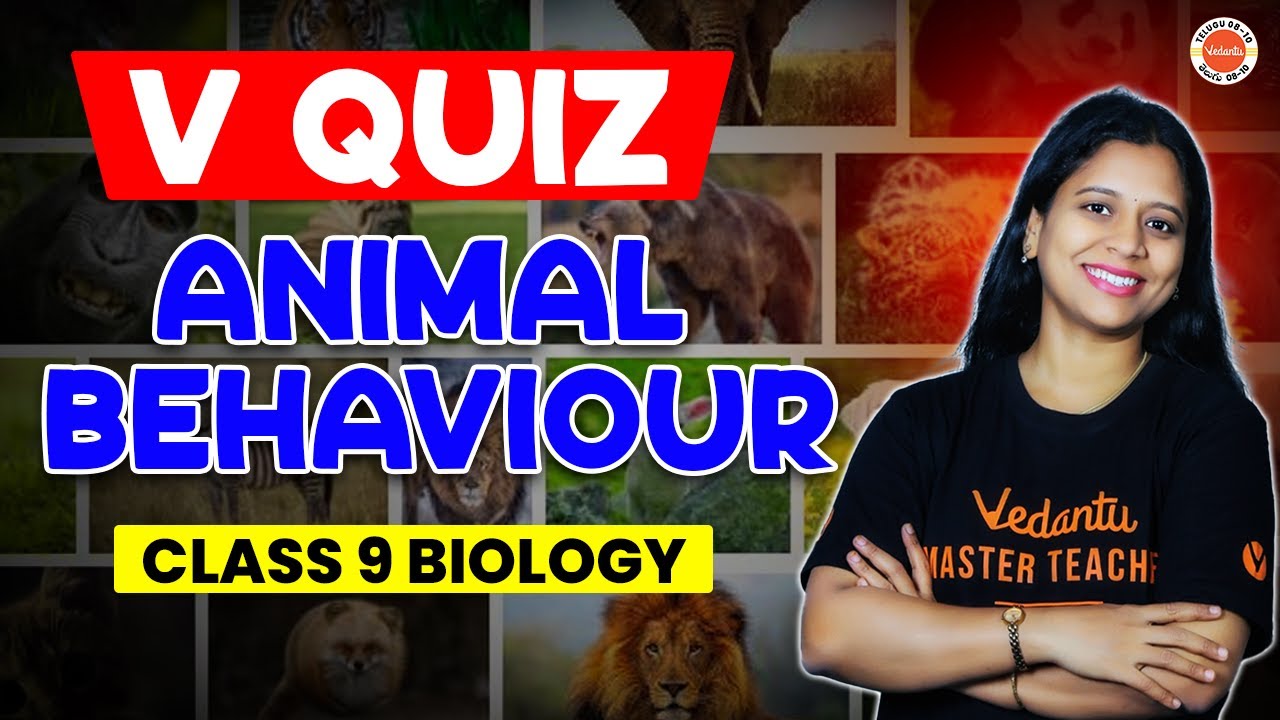 Join V QUIZ | Animal Behaviour | Class 9 Biology @vedantutelugu8910 ...