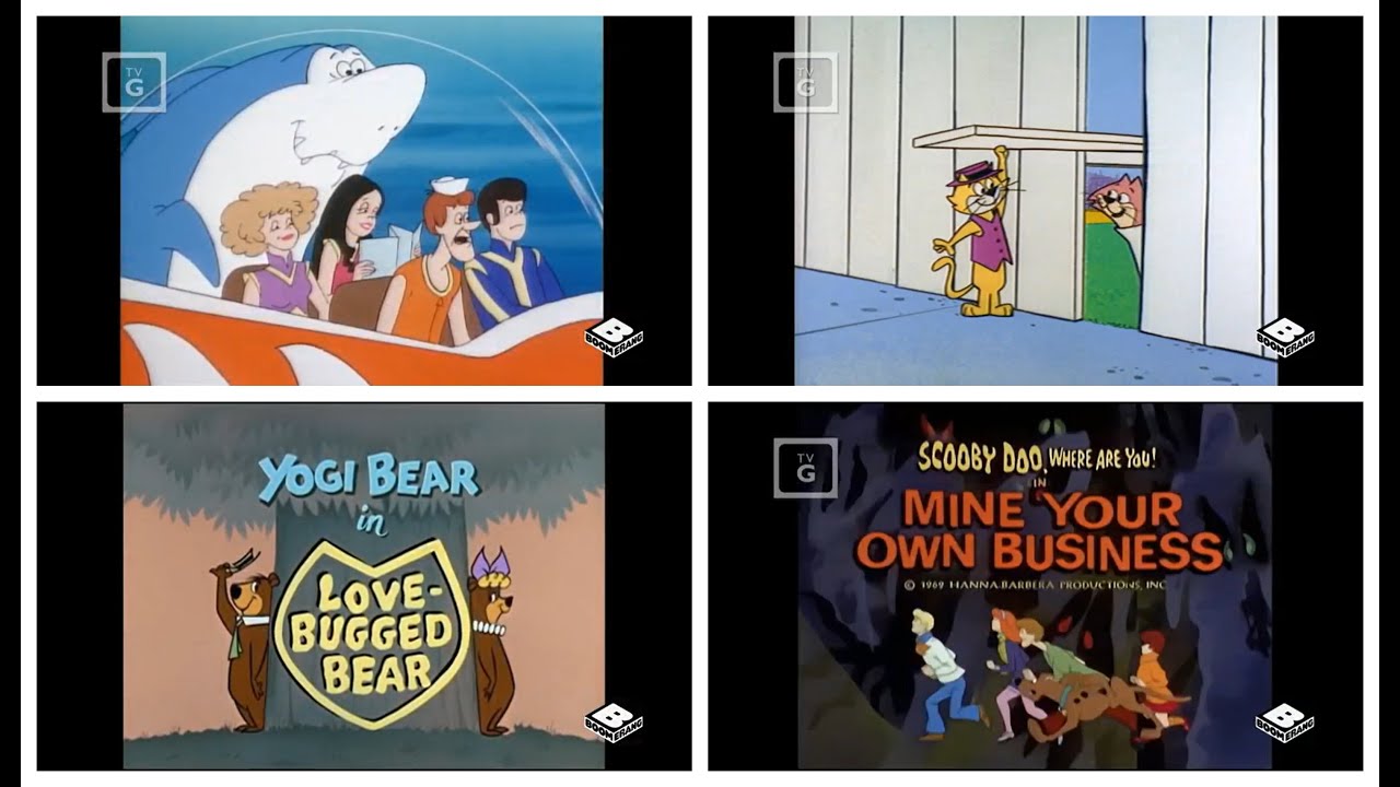 Boomerang Continuity During a Hanna-Barbera Cartoon Grab Bag (December ...