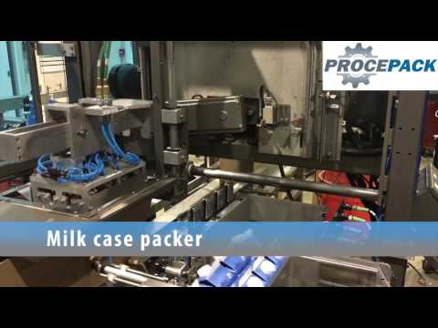 Procepack - Milk case packer - YouTube