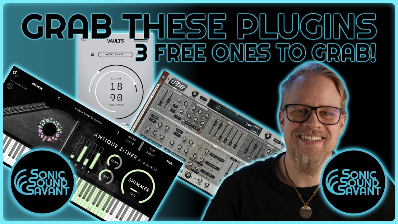 3 great free instruments and plugins to grab! 1 superb VocalSynth2 deal ...